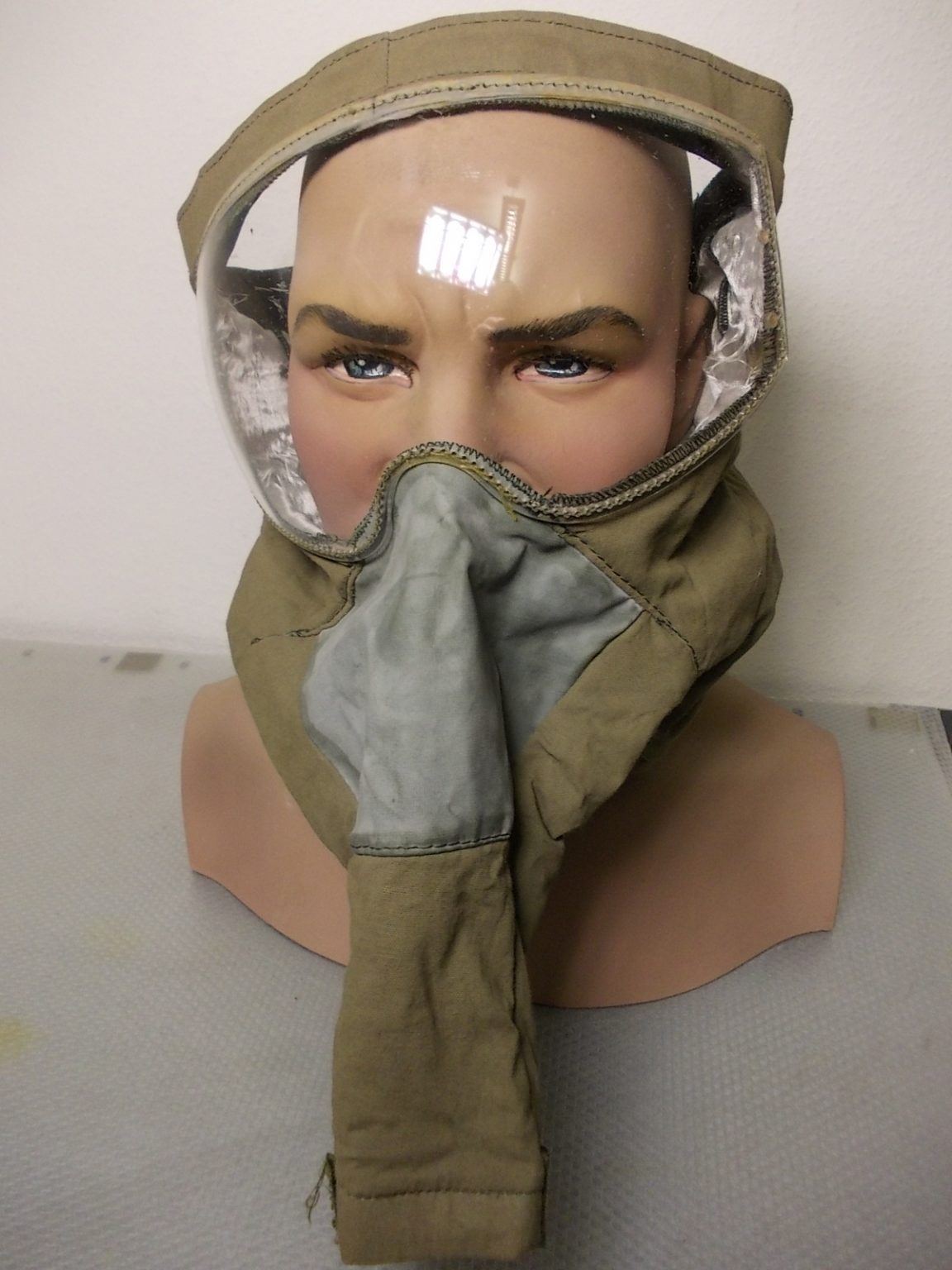 Original Hood for the Special HGU 26 NBC Flight Helmet from an RNLAF F ...