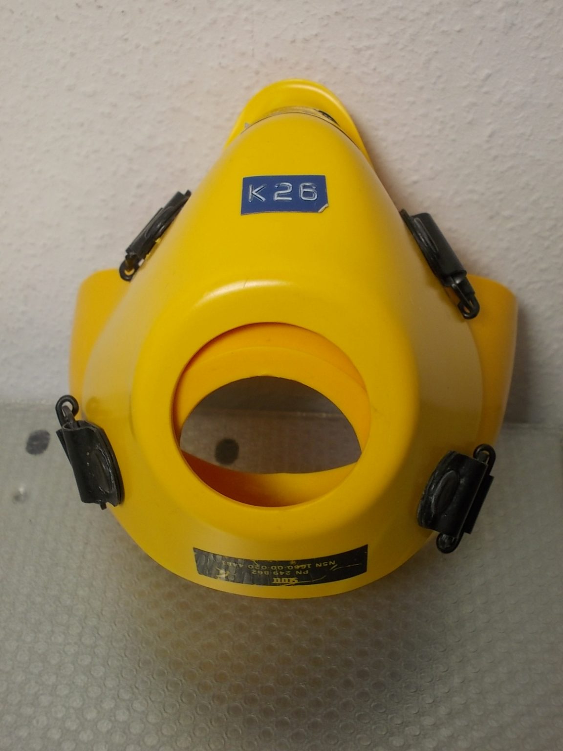 Original Scott Oxygen Mask Face Piece with Hardshell Size Regular ...